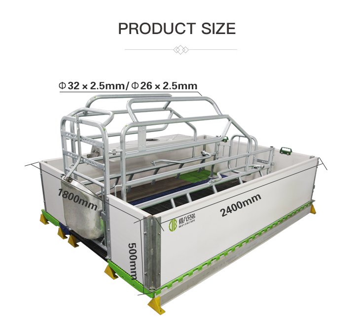 European Style Farrowing Crate