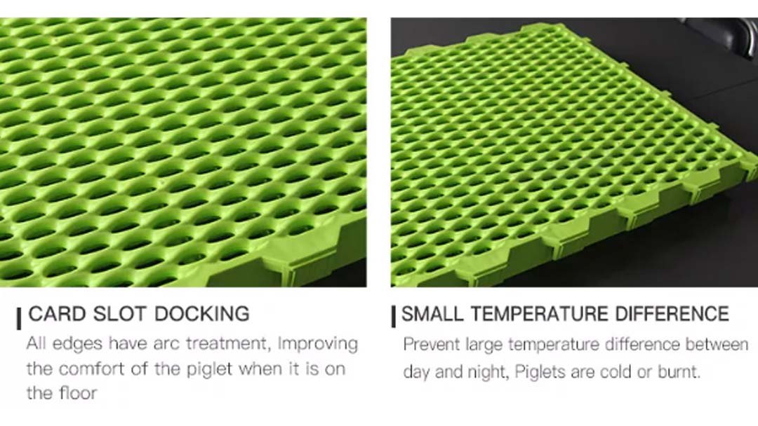 Enhance Pig Farming with High-Quality Plastic Slat Flooring